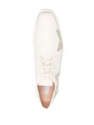 Stella McCartney Elyse Star-print Platform Shoes