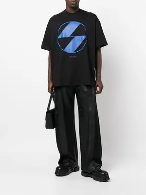 THE SALVAGES Logo-print T-shirt - Black
