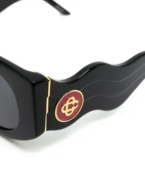 Casablanca Memphis Oval Sunglasses