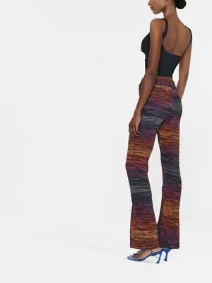 ROTATE BY BIRGER CHRISTENSEN Space Dyed Knit Trousers