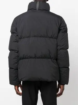 Canada Goose Everett Funnel-neck Padded Jacket - Black