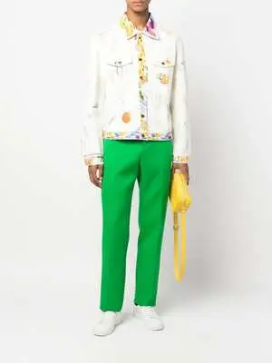 Casablanca Fruit-print Cotton Jacket