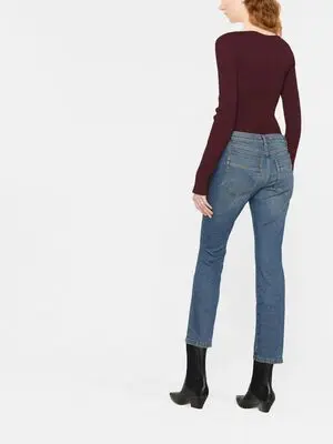 Philosophy Di Lorenzo Serafini Mid-rise Cropped Jeans