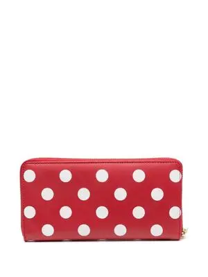 Comme Des Garçons Polka Dot Calf-leather Wallet