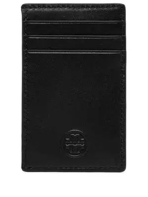 Tory Burch Fleming Soft Card Holder - Black