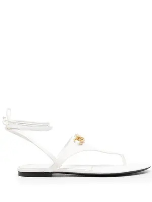 VALENTINO VLogo Leather Sandals