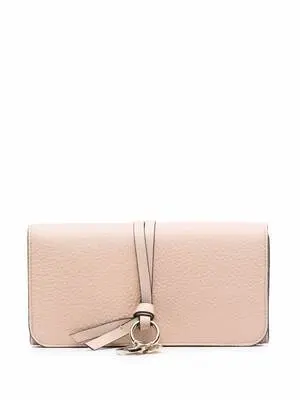 Chloé Alphabet Textured-leather Wallet
