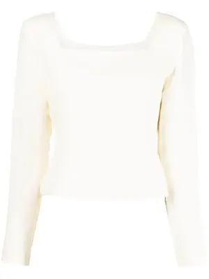 Federica Tosi Square Neck Pullover