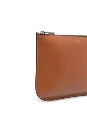 ASPINAL OF LONDON Ella Leather Clutch Bag