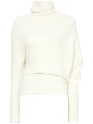 Proenza Schouler Fuzzy Boucle Sweater - White