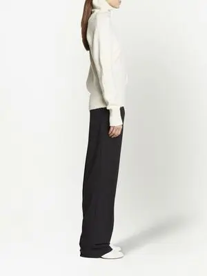 Proenza Schouler Fuzzy Boucle Sweater - White