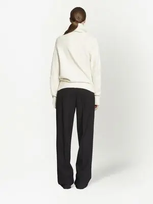 Proenza Schouler Fuzzy Boucle Sweater - White