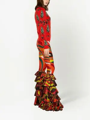 Emilio Pucci Floral Woolen Jumper