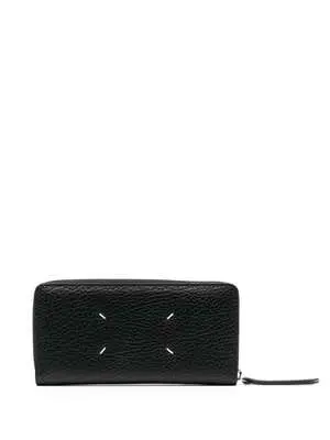 MAISON MARGIELA Four-stitch Leather Wallet - Black