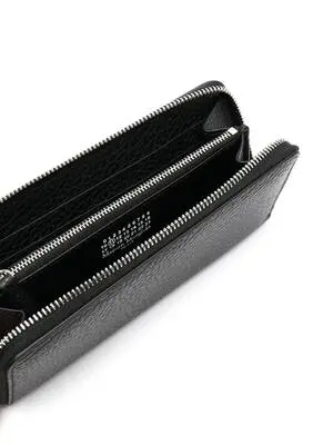 MAISON MARGIELA Four-stitch Leather Wallet - Black