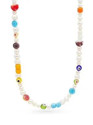 NIALAYA JEWELRY Pearl-embellished Choker - White