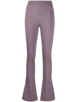 Off-White Logo-debossed Split-seam Leggings