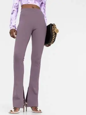 Off-White Logo-debossed Split-seam Leggings