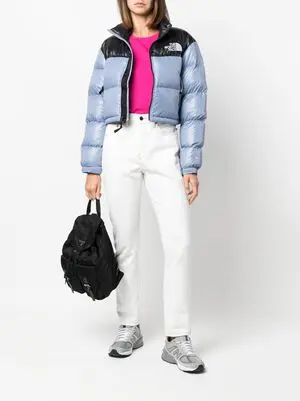 The North Face Nuptse Cropped Puffer Jacket