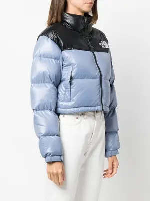 The North Face Nuptse Cropped Puffer Jacket