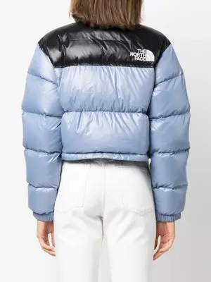 The North Face Nuptse Cropped Puffer Jacket