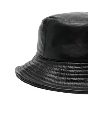 Drome Leather Bucket Hat