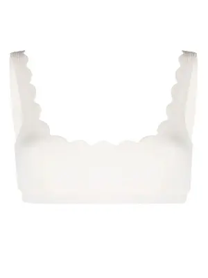 Marysia Mini Palm Springs Bikini Top - White