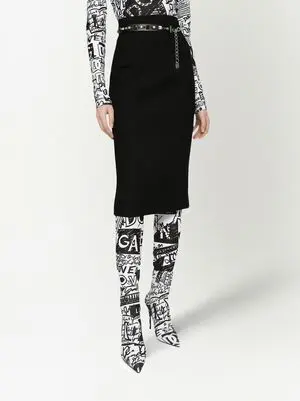 Dolce & Gabbana Embellished Chain Belt