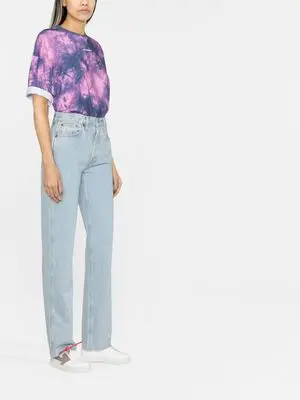RE/DONE 90s High-rise Straight Jeans - Blue
