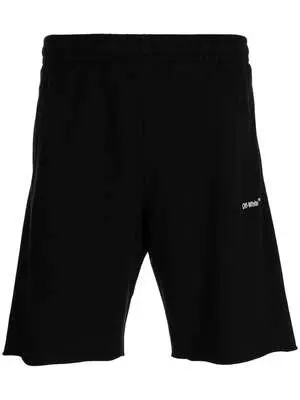 Off-White Arrow Cotton Track Shorts