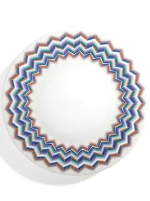 Missoni Zig Zag Jarris Charger Plate - White