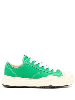 Mihara Yasuhiro Low-top Canvas Sneakers - Green
