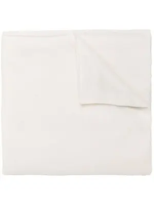 LISA YANG Oversized Cashmere Scarf - White