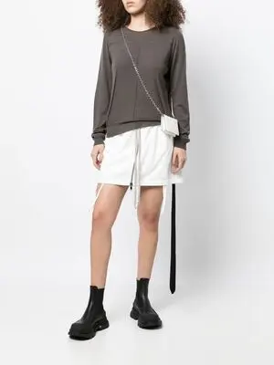 Rick Owens Denim Mini Skirt