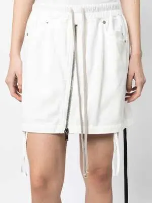 Rick Owens Denim Mini Skirt