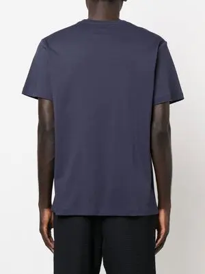 BILLIONAIRE Crest-motif Short-sleeved T-shirt - Blue