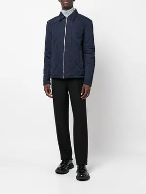 BILLIONAIRE Embroidered Quilted Windbreaker