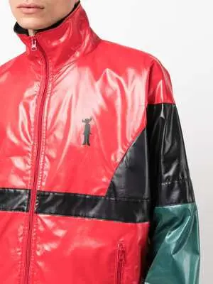 Junya Watanabe Colour-block Print Windbreaker