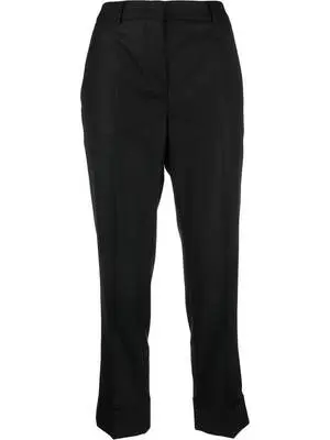 Incotex Slim-cut Tailored Trousers - Black