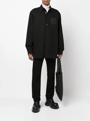 Raf Simons Slim-cut Denim Jeans - Black