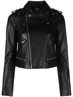 Maje Leather Biker Jacket