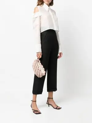 Alienina Woven Rope Clutch