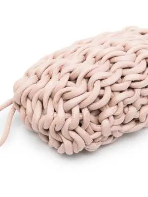 Alienina Woven Rope Clutch