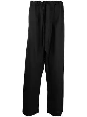 MAISON MARGIELA Silk Wide-leg Trousers