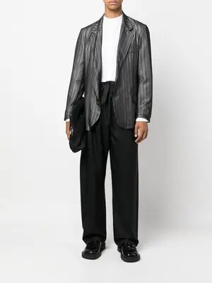 MAISON MARGIELA Silk Wide-leg Trousers