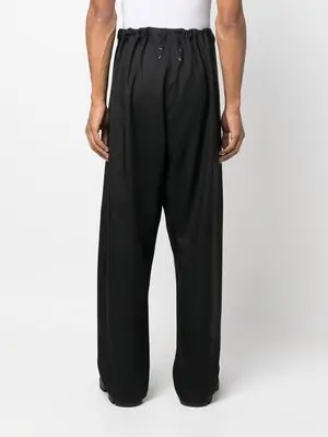 MAISON MARGIELA Silk Wide-leg Trousers
