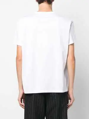 MAISON MARGIELA Logo-embroidered T-shirt