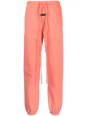 Fear Of God Essentials Logo-patch Track Pants - Pink