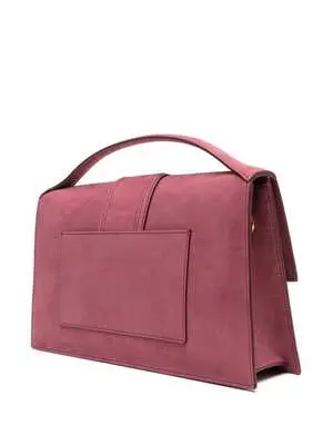 Jacquemus Le Bambinou Leather Tote - Purple