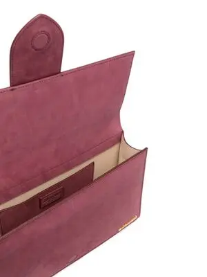 Jacquemus Le Bambinou Leather Tote - Purple